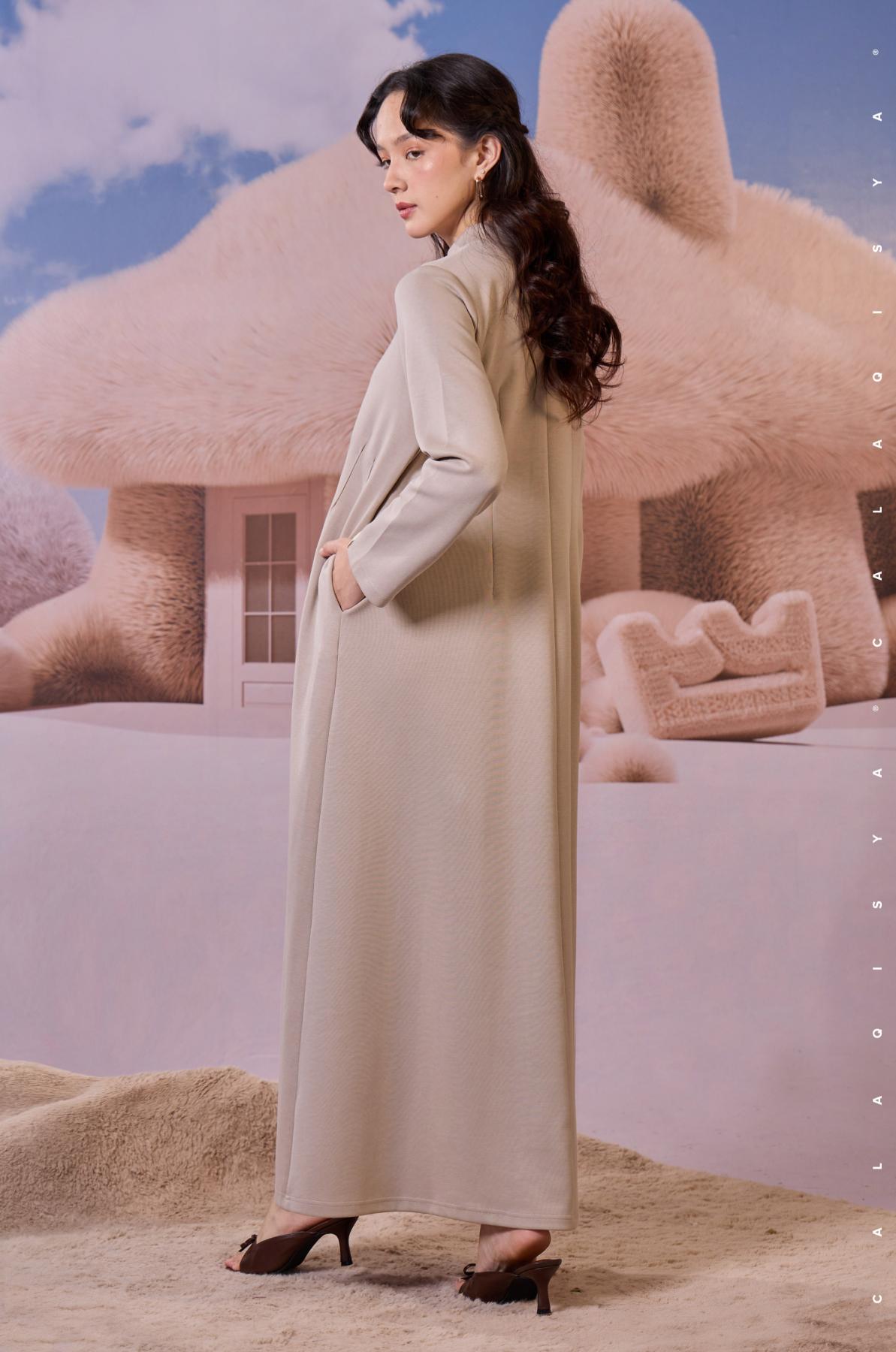 COMFORTWEAR: DOVE PINTUCK DRESS – CalaQisya