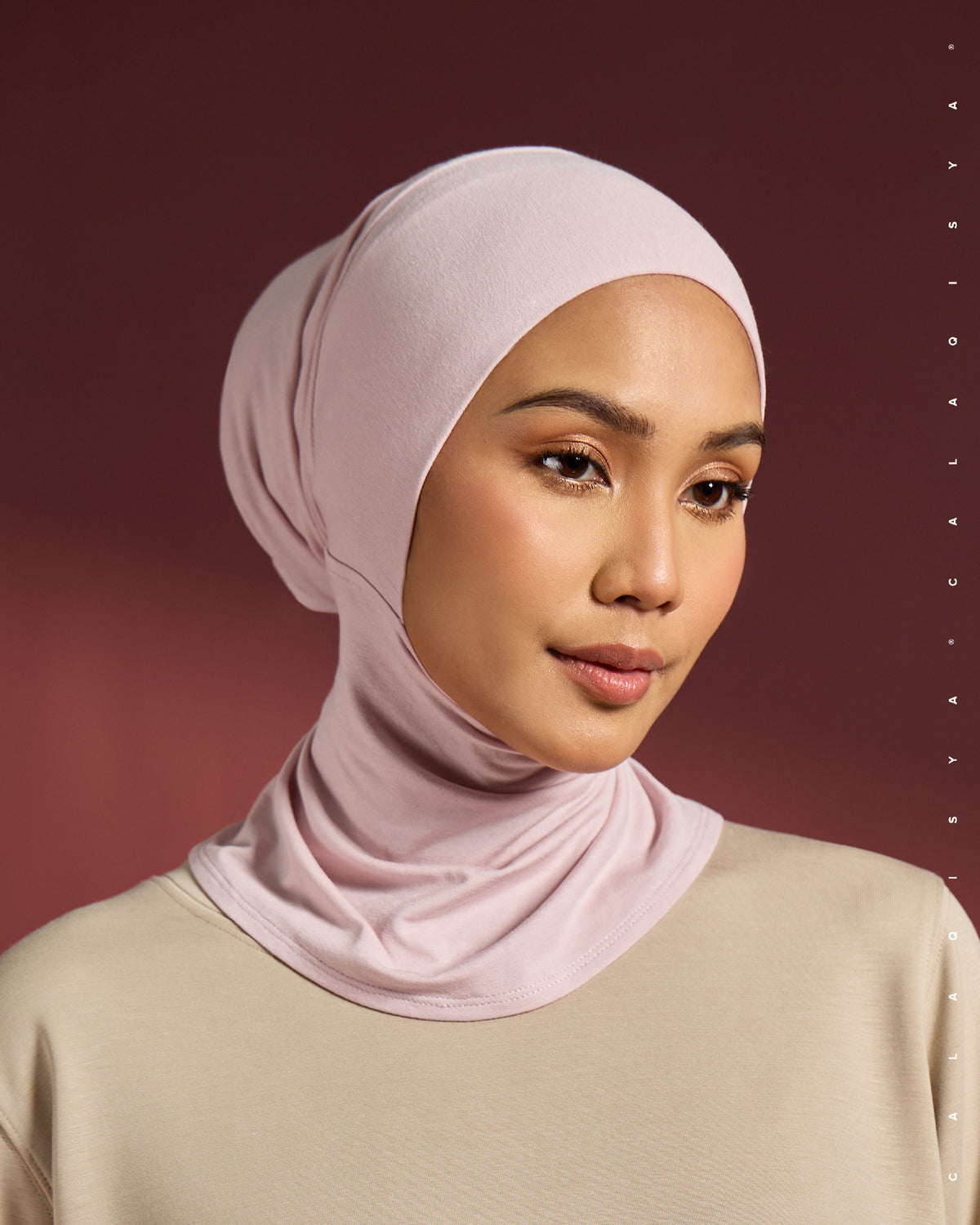FULL UNDERSCARF IN ROSEWATER (ODOURLESS) – CalaQisya